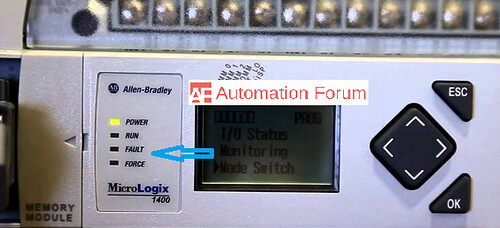 How to clear faults in Micrologix 1400 PLC - Allen Bradly - Industrial ...