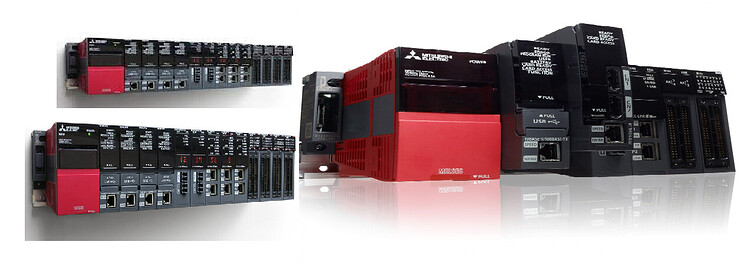 Various types of Mitsubishi PLC controllers and it software features ...