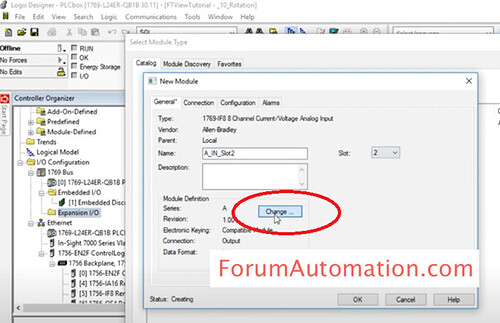 How to add Hardware Configuration on CompactLogix PLC and ControlLogix ...