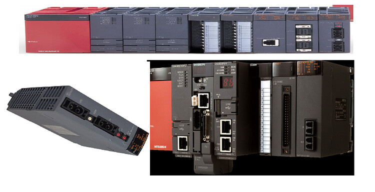 Various types of Mitsubishi PLC controllers and it software features ...