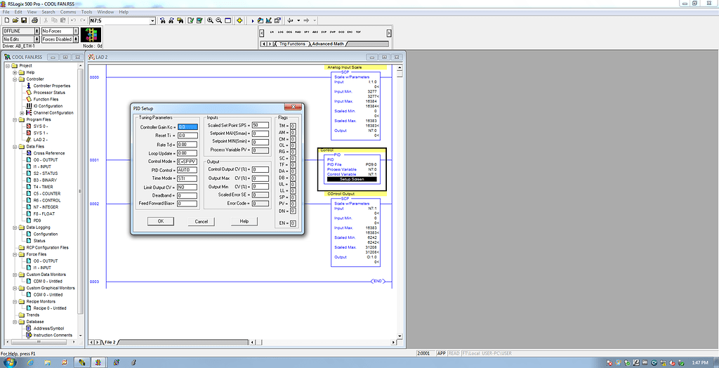 Rslogix 500 PID - PLC (Programmable Logic Controllers) - Industrial ...