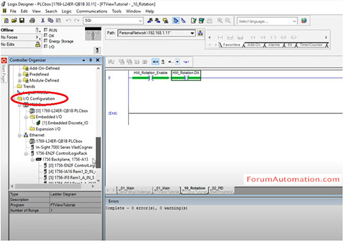 How to add Hardware Configuration on CompactLogix PLC and ControlLogix ...