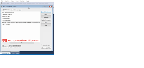 How to connect and Download program in CompactLogix and ControlLogix ...