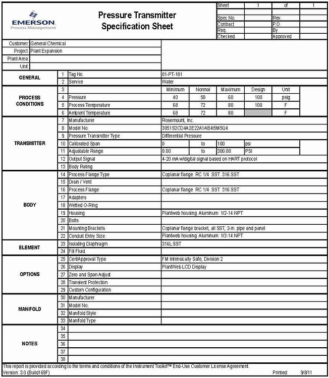 Instruments documents a Instrumentation engineer should know about ...